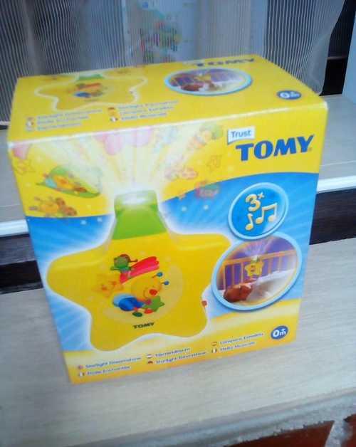 Ночник музыкальный tomy с проэктором (мобиль)