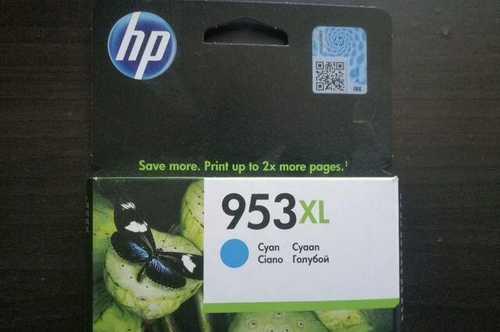Картридж для струйного принтера HP 953XL голубой F
