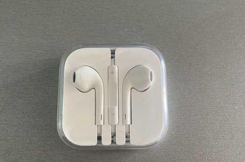 Наушники гарнитура Apple Earpods для iPhone 5s