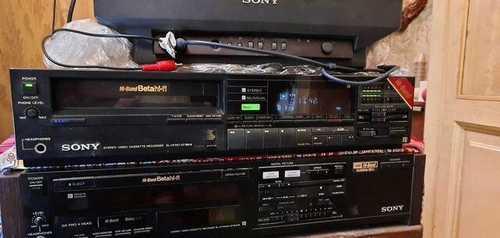 Видеомагнитофон стерео betamax sony SL-HF507 hi-fi