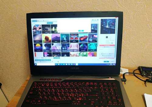 Игровой ноутбук Asus ROG G752VS, i7,GTX 1070