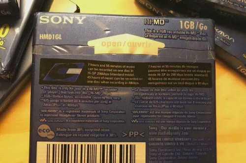 Hi-MD Sony Мини диск.1 Gb