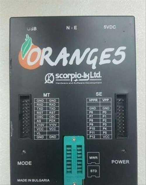 Программатор Универсальный Orange5 с адаптерами