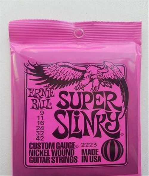 Струны ernie ball 2223 super slinky