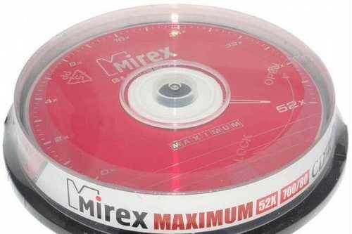 Диски для записи (болванки), CD-R, 700 Mb, 10 шт