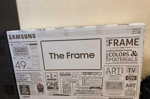Новый The Frame Samsung 49 Qled 4K Smart AirPlay2
