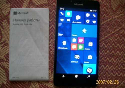 Nokia lumia 950 dual sim