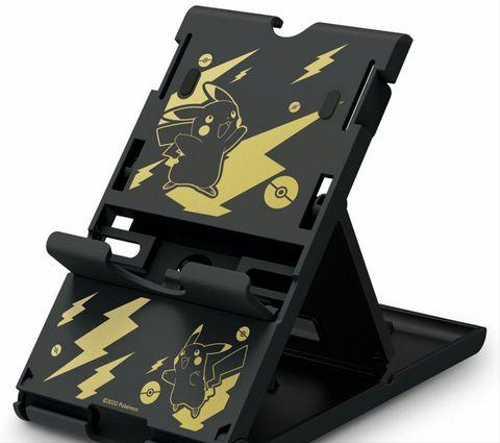 Подставка hori PlayStand для NS / NS Lite (Pikachu Black and Gold Edition) NSW-294U