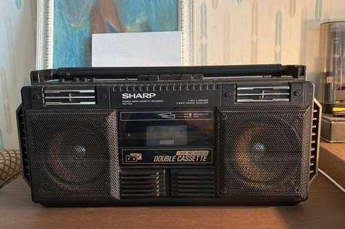 Магнитофон Sharp Stereo Radio Cassette recorder WQ