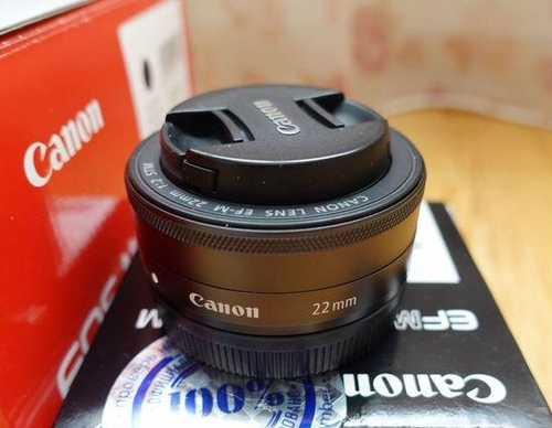 Объектив Canon EF-M 22mm f/2 STM