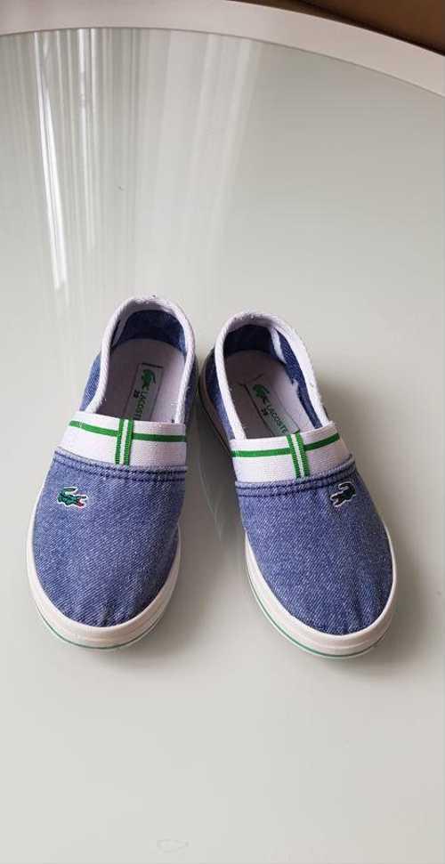 Слипоны lacoste р.28