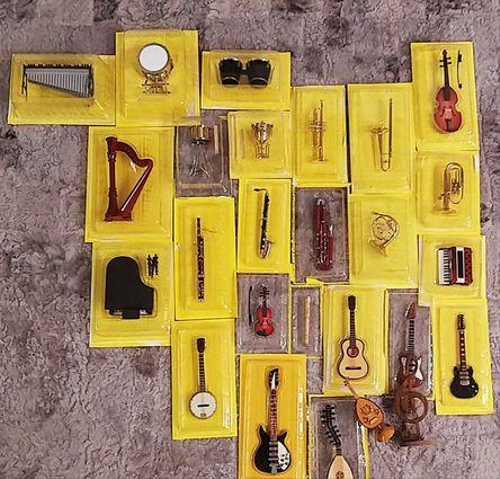 Коллекция миниатюр Музыкальные инструменты
