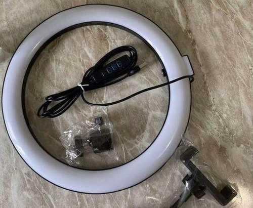 Кольцевая лампа 26 см (кольцо для селфи) + штатив