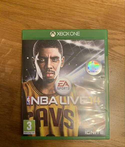 Игра для приставки xbox one NBA Live 14