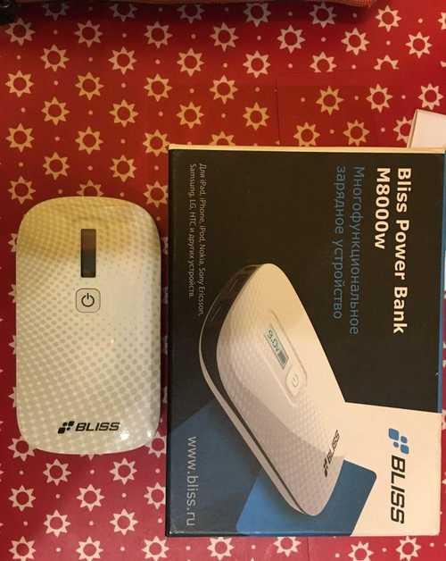 Пауэр банк, Аккумулятор Bliss Power Bank 8000mAh