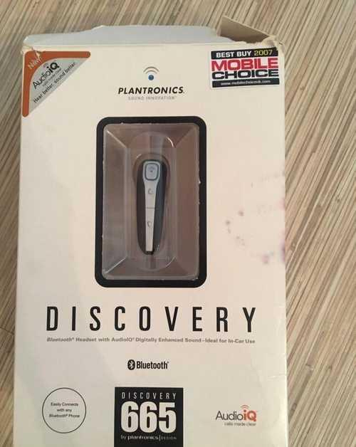 Bluetooth-гарнитура Plantronics Discovery 665 для