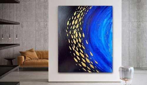 Интерьерная картина - Золотые рыбки