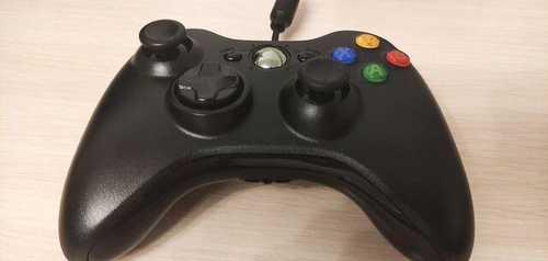 Контроллер Xbox 360, проводной, ориг., Хор. сост