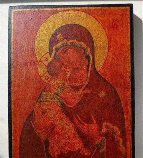 Икона Владимирской Божьей Матери 11х14см