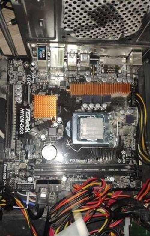 Схема подключения asrock h110m dgs