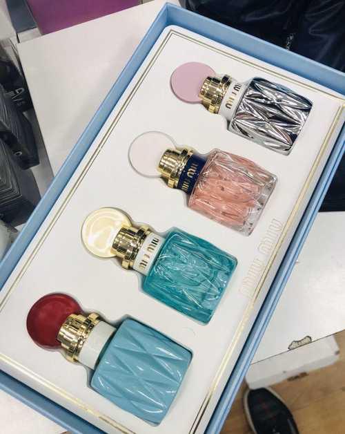 Набор духов Miu Miu 4x20 ml. Travel