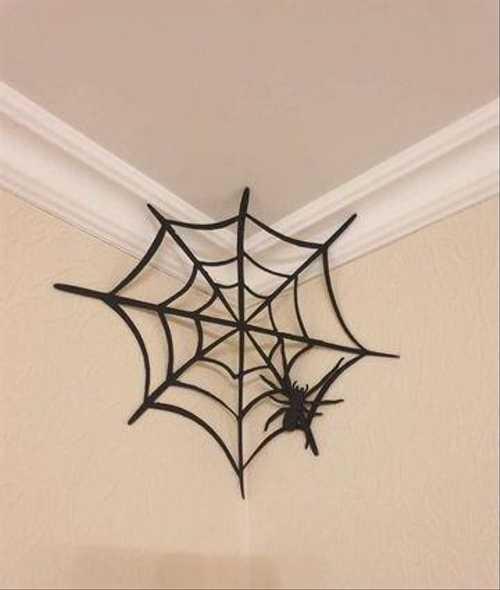 Хэллоуин декор паутина