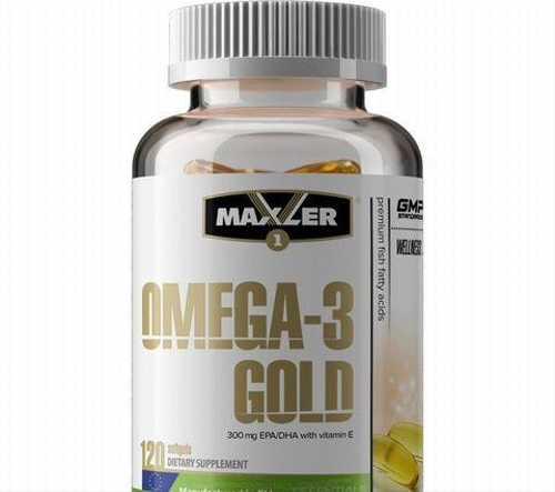 Антиоксидант Maxler Omega-3 Gold 120 кап