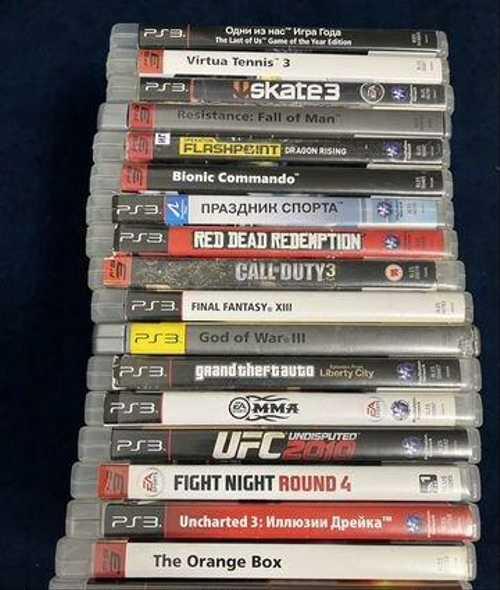 Игры на ps3 (gta, mk, the orange box,ufc, rdr)