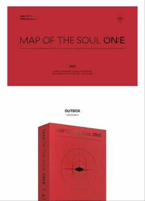 BTS MAP OF THE soul ON:E DVD