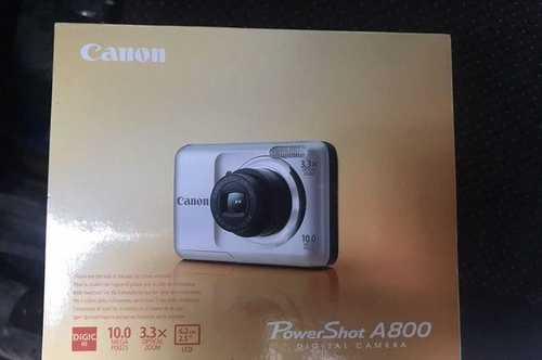 Компактный фотоаппарат Canon A800