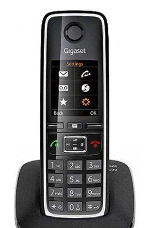 Gigaset C530H, dect трубки для IP телефонии