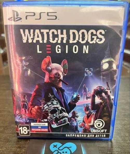 Watch Dogs Legion. Диск Sony Playstation 5 PS5 PS