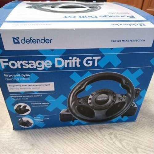 Руль defender forsage drift gt как подключить к xbox