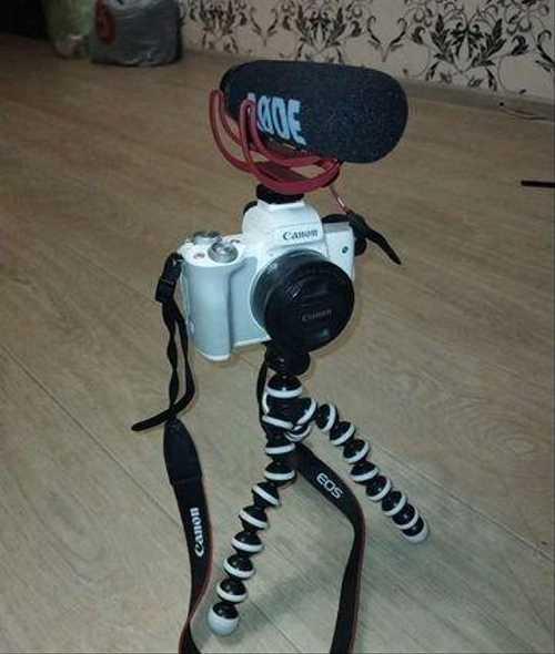 Фотоаппарат Canon m50 kit