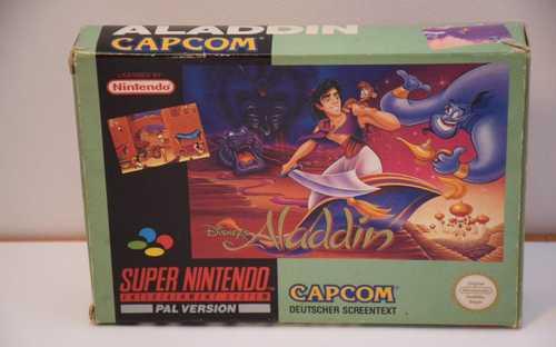 Aladdin для Super Nintendo (snes) PAL