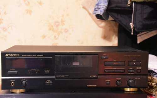 Кассетная дека sansui D-X419HX