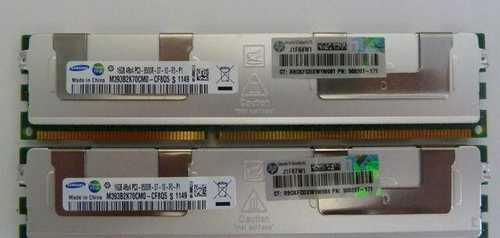 Много 16GB HP IBM PC3 8500R 4Rx4 DDR3 500207-171