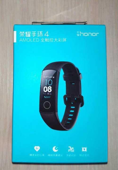 Honor Band 4, original, black, new