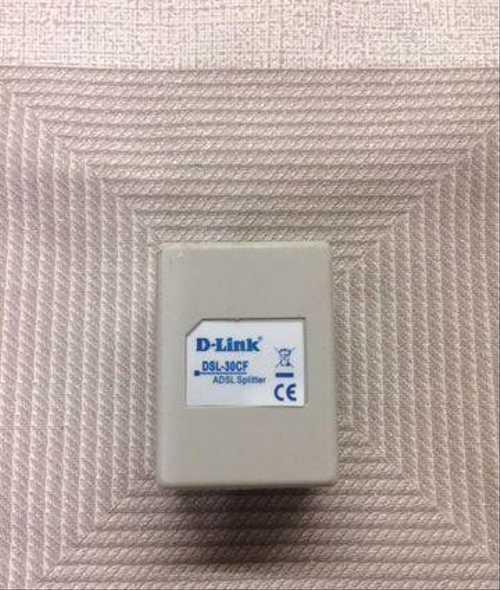 Adsl Splitter D-Link DSL-30CF