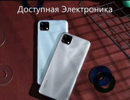 Realme 7i 6000mAh 4\64 новые