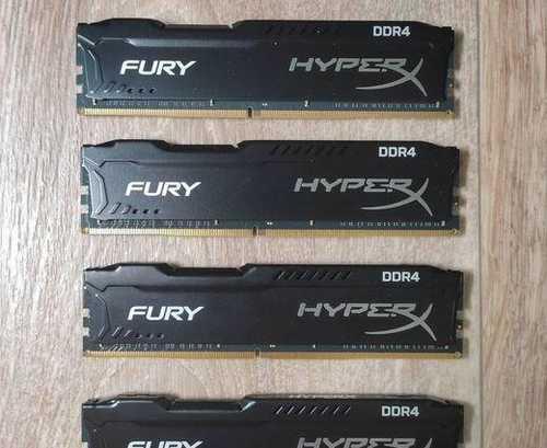 HyperX Fury DDR4 4x16gb (64gb)