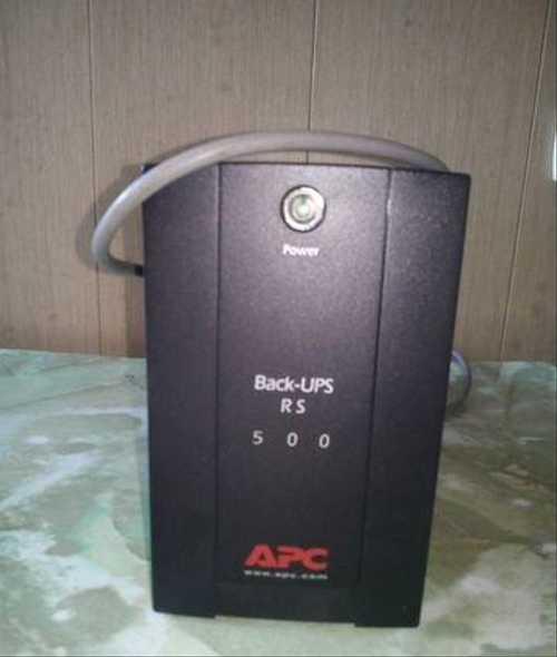 Какой аккумулятор в ибп apc back ups cs 500