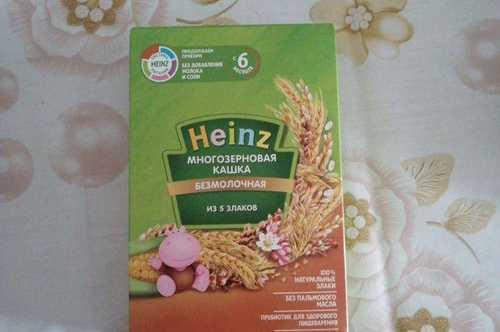 Каша heinz безмолочная