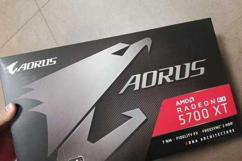Видеокарта gigabyte Aorus Radeon RX 5700XT 8GB
