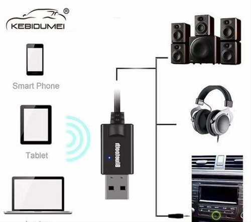 Bluetooth AUX адаптер в автомобильный