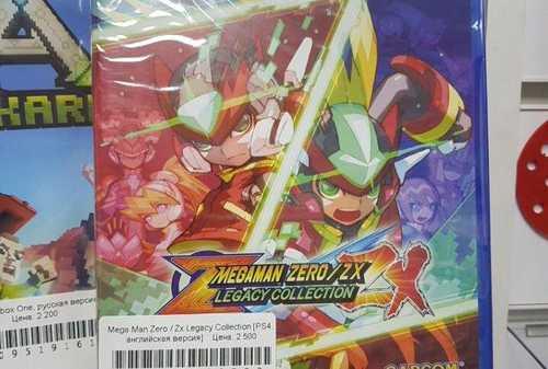Ps4 MegaMan Zero/Zx Legacy Collection новый