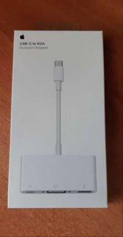 Адаптер apple USB-C to VGA и Digital AV