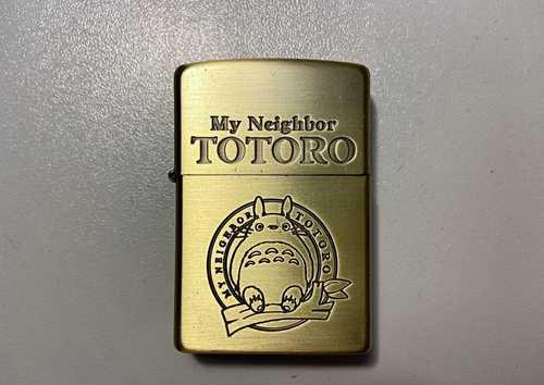 My neighbor Totoro зажигалка zippo привезена из Яп