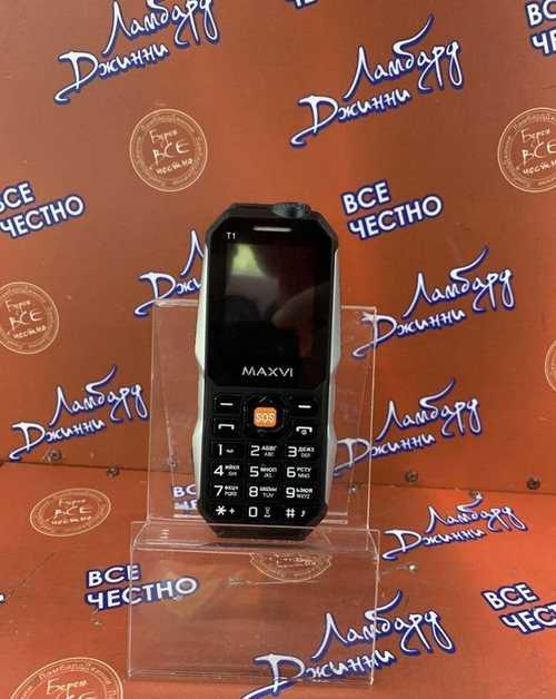 Телефон Maxvi t1 black (Дм)