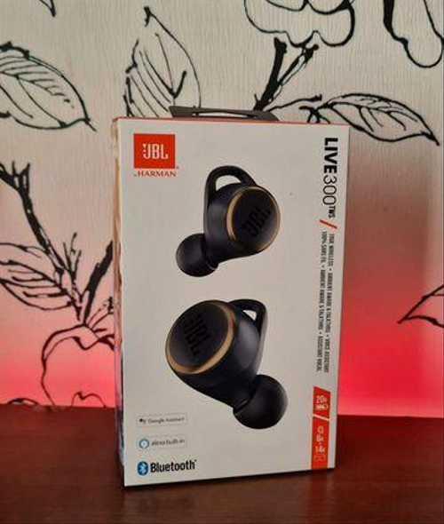 Беспроводные наушники jbl live 300tws